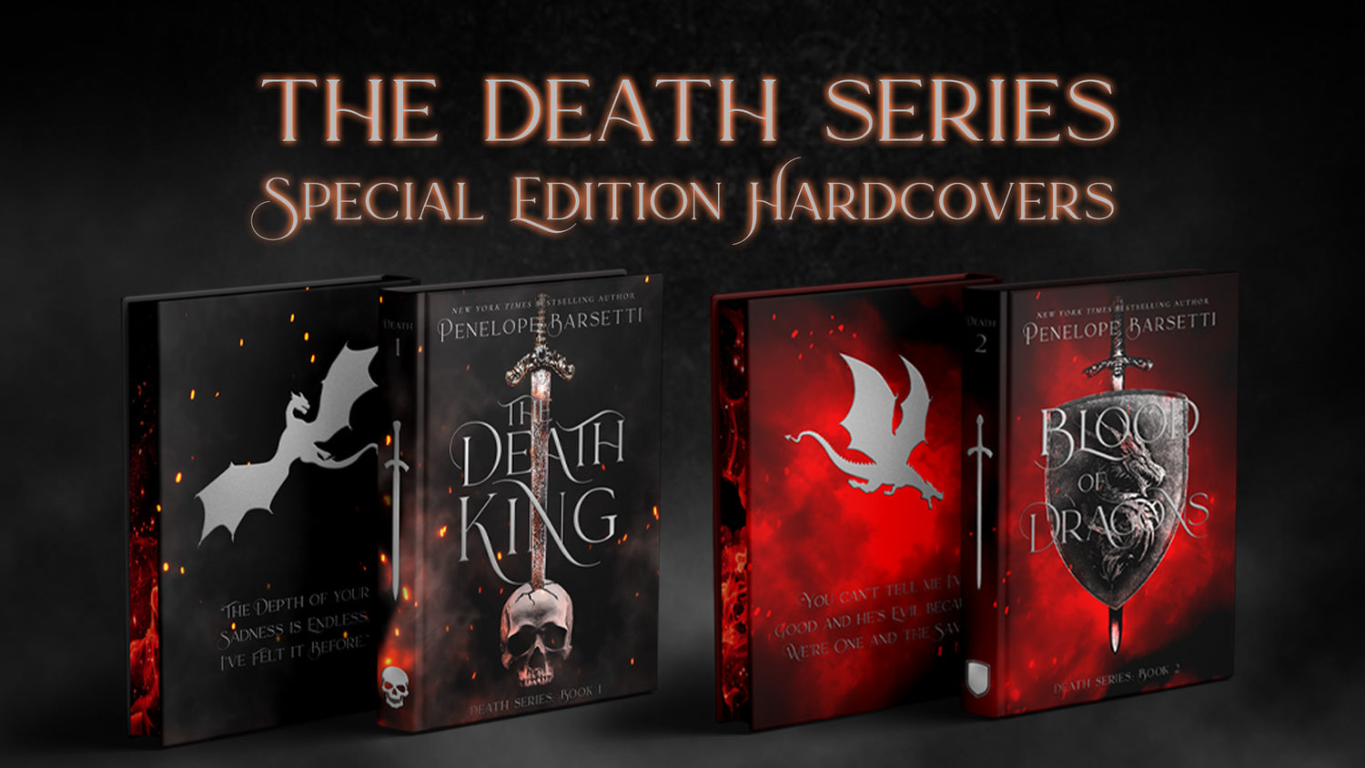 Death Series Special Edition Hardcovers – Hartwick Books