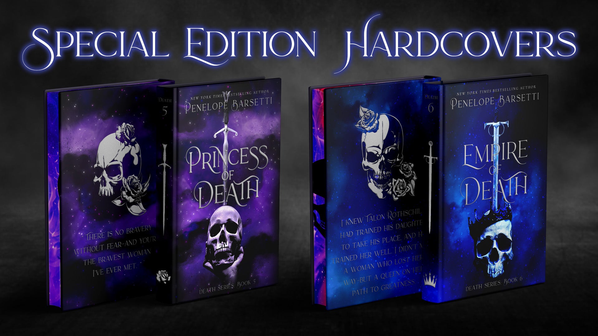Death Series Special Edition Hardcover Books Set 2 – Hartwick Books